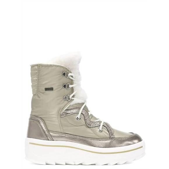 Pajar | Shoes | New Pajar Tacey Low 2 Boot In Gold Metal | Poshmark